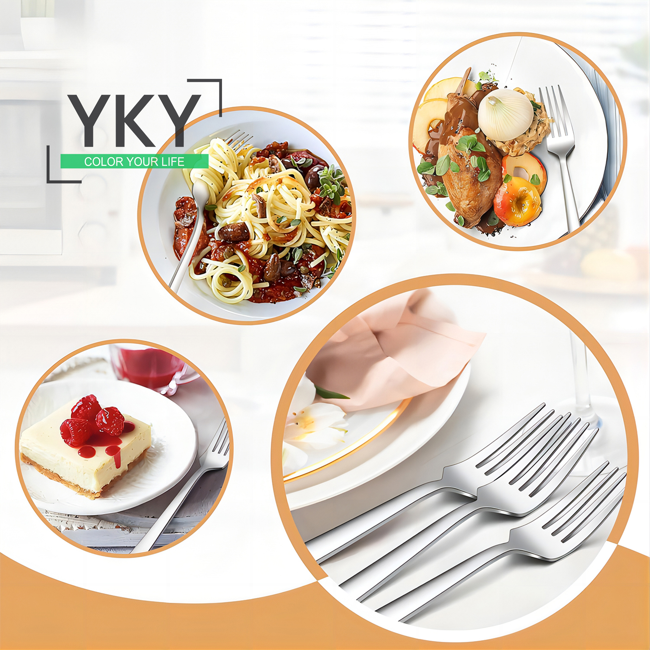 Mega Pack Cutlery Set Korean Spoon and Fork Set Stainless Steel Kutsara ...