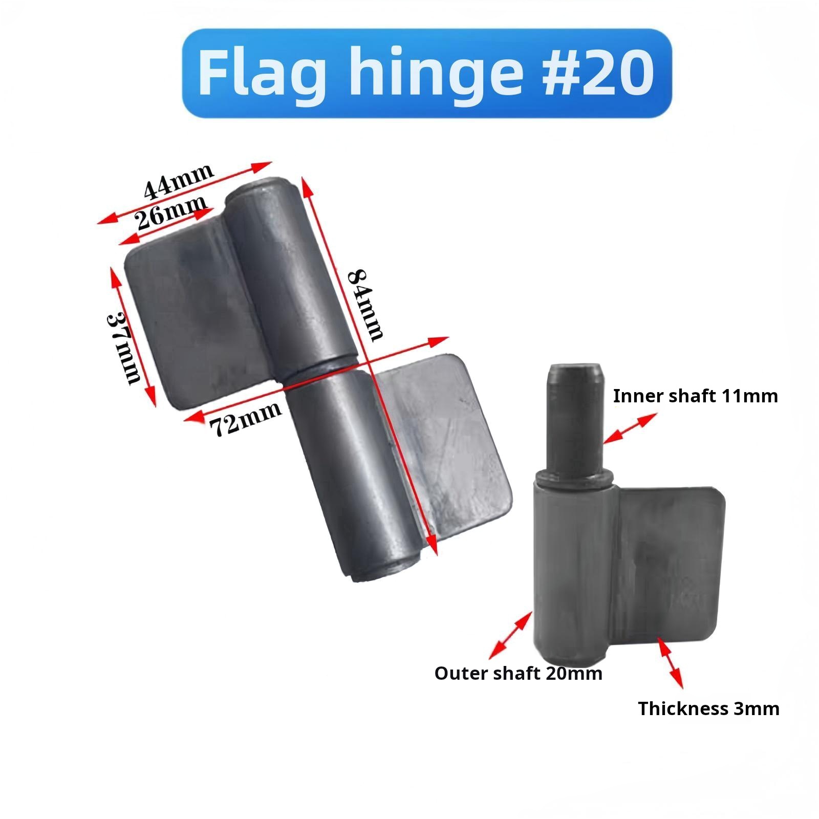 MAXTEN Gate Cylindrical Hinge Welding Hinge Flag Hinge Gate Hinges ...