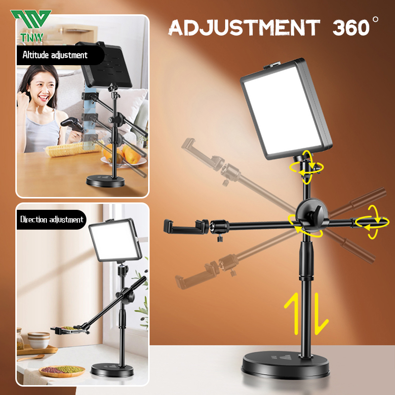 TNW Fill Light Tripod With Phone Holder For Phone Desktop Stand ...