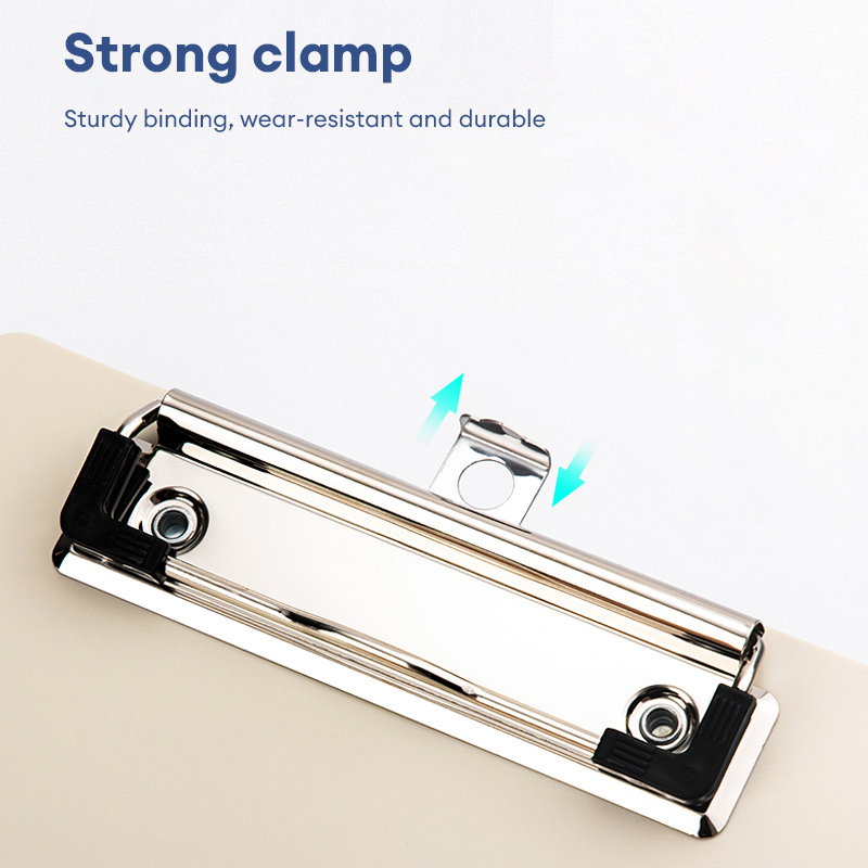 Deli A4 File Hard Board Writing Clip Board Office School Supplies 9248 | Shopee Philippines