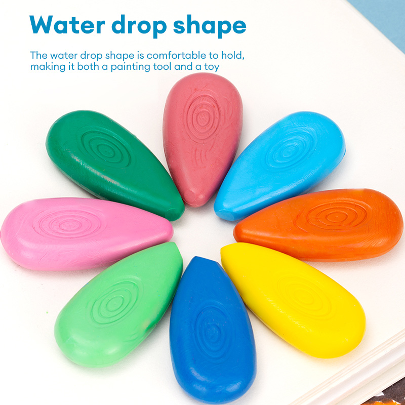 Deli 36/48 Color/Set Water drop crayons 72074 | Shopee Philippines