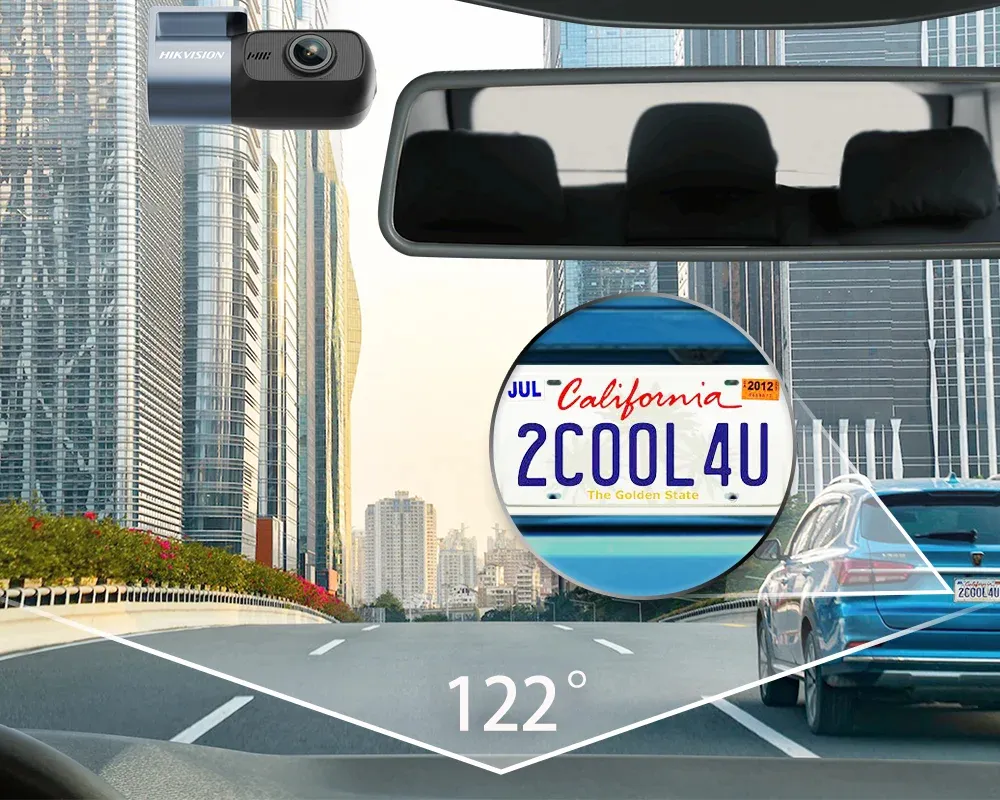 Hikvision D1/D1 Pro Dash Cam 1080P 1K HDR 24H Parking Monitoring F2.0 ...