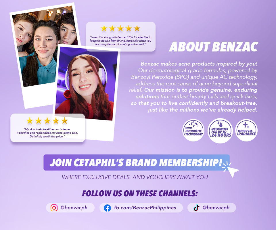 Benzac Microbiome Equaliser 50g [Moisturizer with Probiotic Technology ...