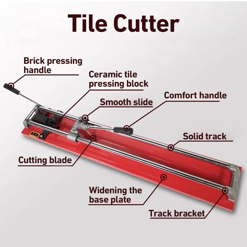 Heavy Duty 400-600MM Manual Tile Cutter Carbide Floor Cutting Ceramic ...