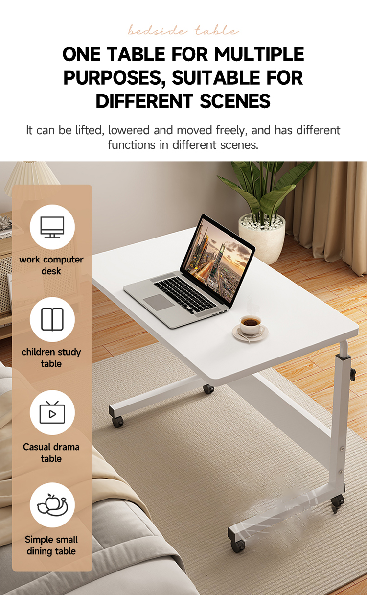 Evora Adjustable Table Portable Movable Computer Laptop Table Study ...