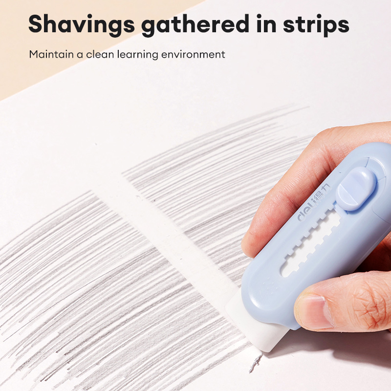 Deli VP100 Offline New Style Push Music Eraser Stationery School ...