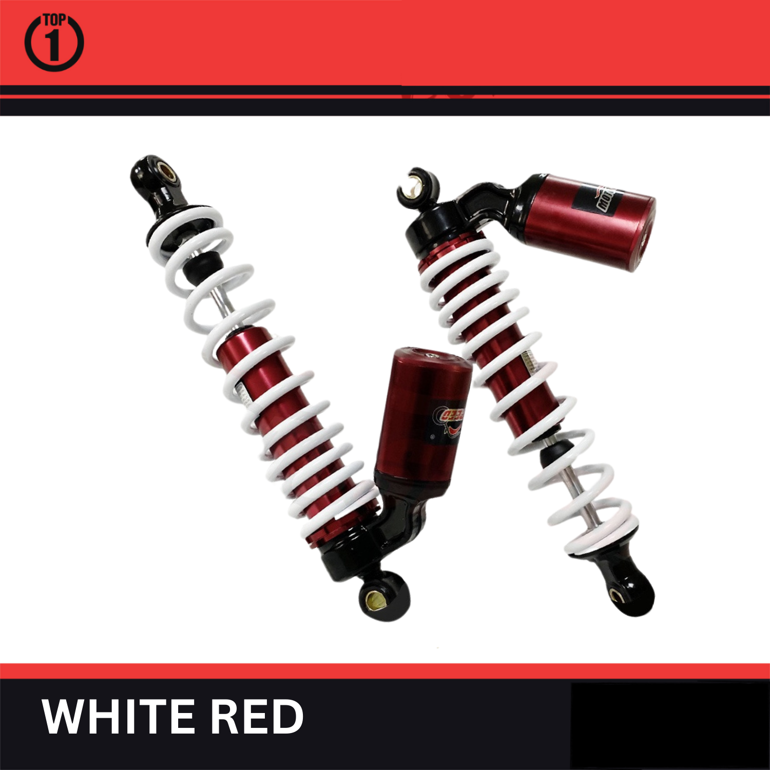 Top1 PH Rear Dual Shock Absorber 310mm with Gas Tank For Raider150/Tmx ...