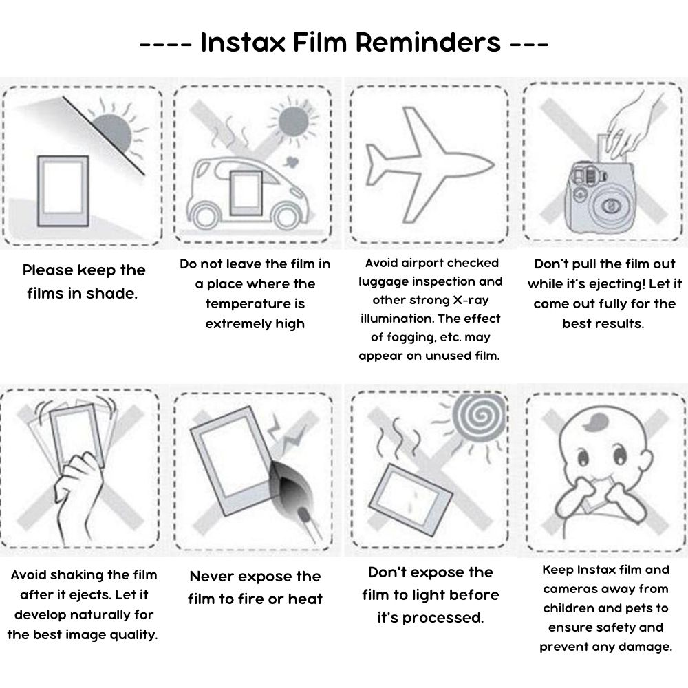 FUJIFILM Instax Mini Film 10S (10 Sheets) Credit Card Size, Quick ...
