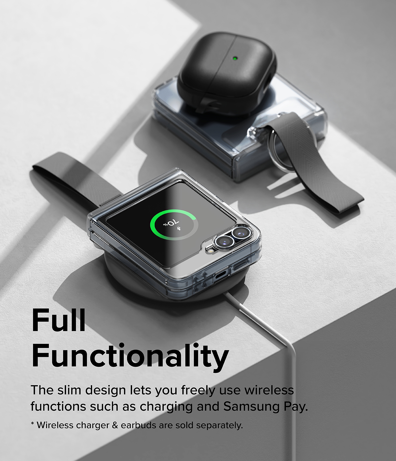 Ringke HINGE COVER Compatible Only with Ringke Cases Z Flip 6 / Z Flip ...