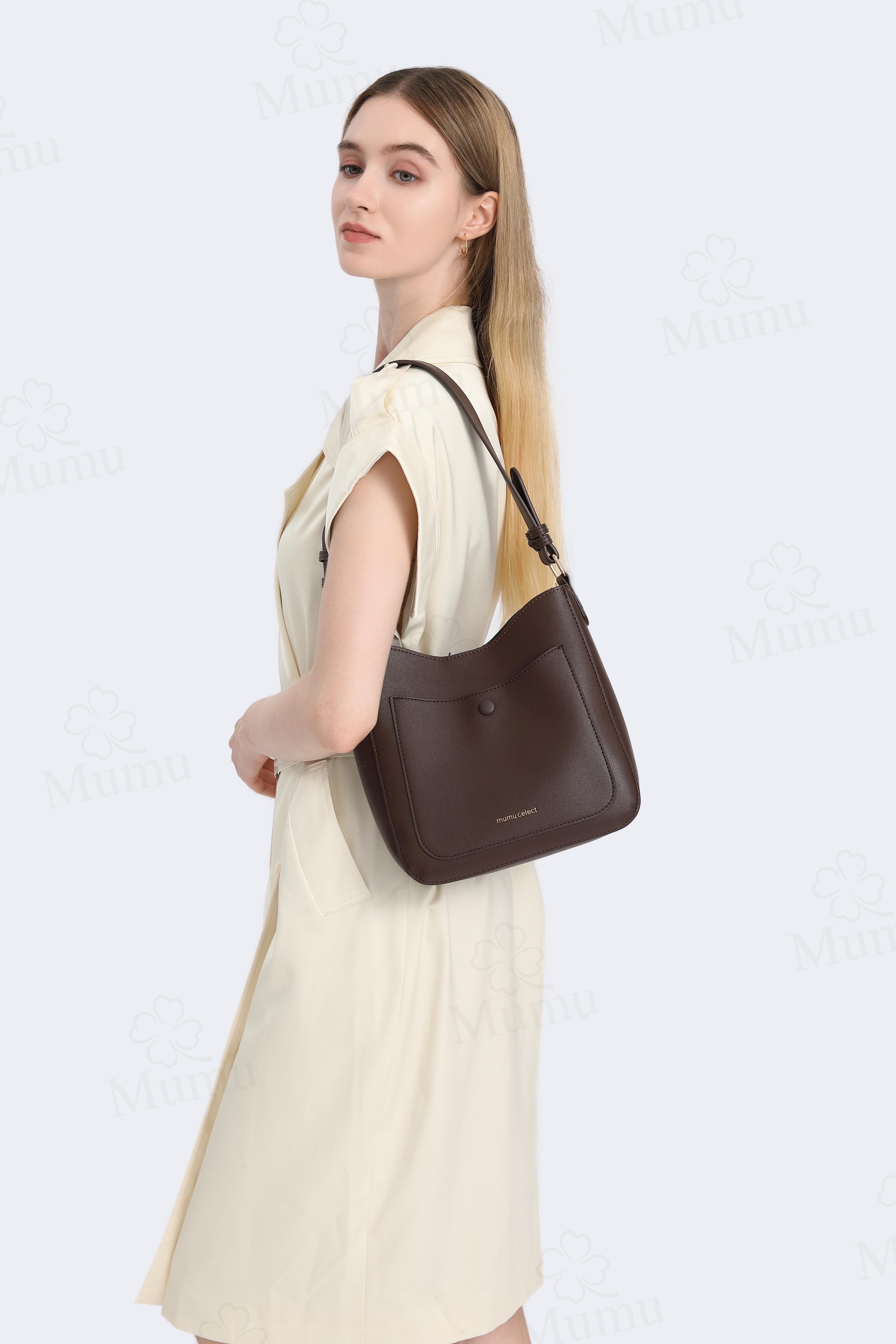 【Mumu Select】M399 Quality Leather Women Shoulder Bag Large Capacity ...