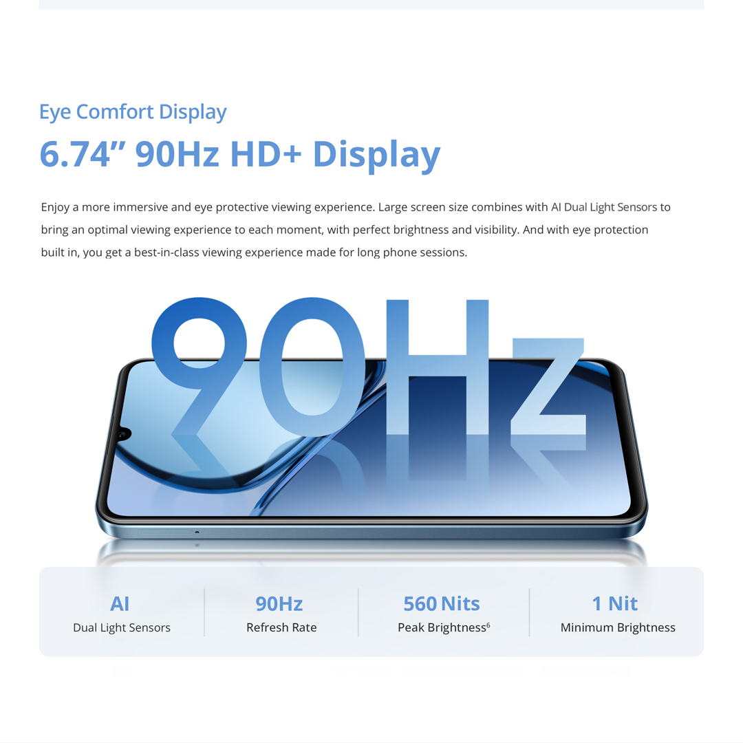 realme C63 Smartphone | 8GB+256GB | Unisoc T612 Processor | 6.7” 90Hz ...