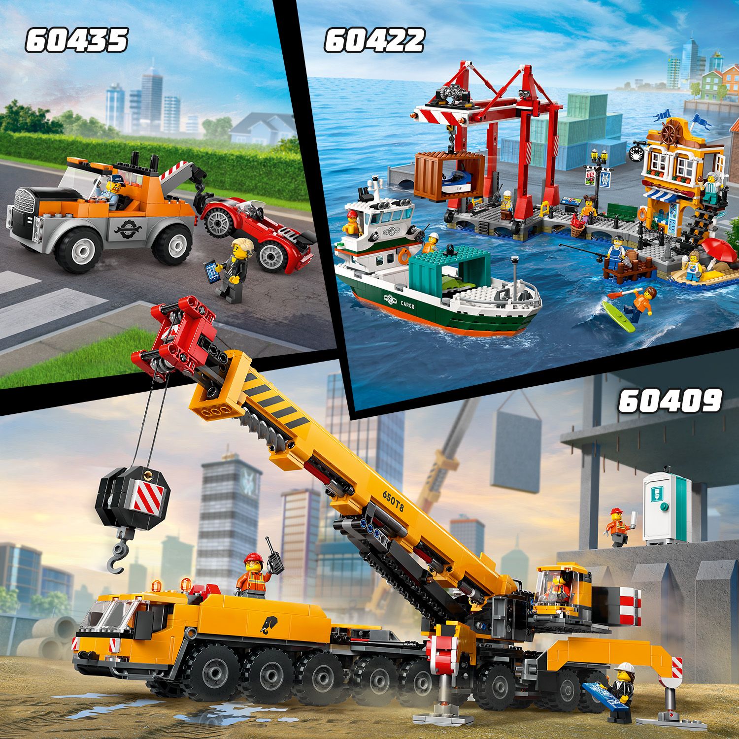 LEGO City 60420 Yellow Construction Excavator (633 Pieces) | Shopee ...