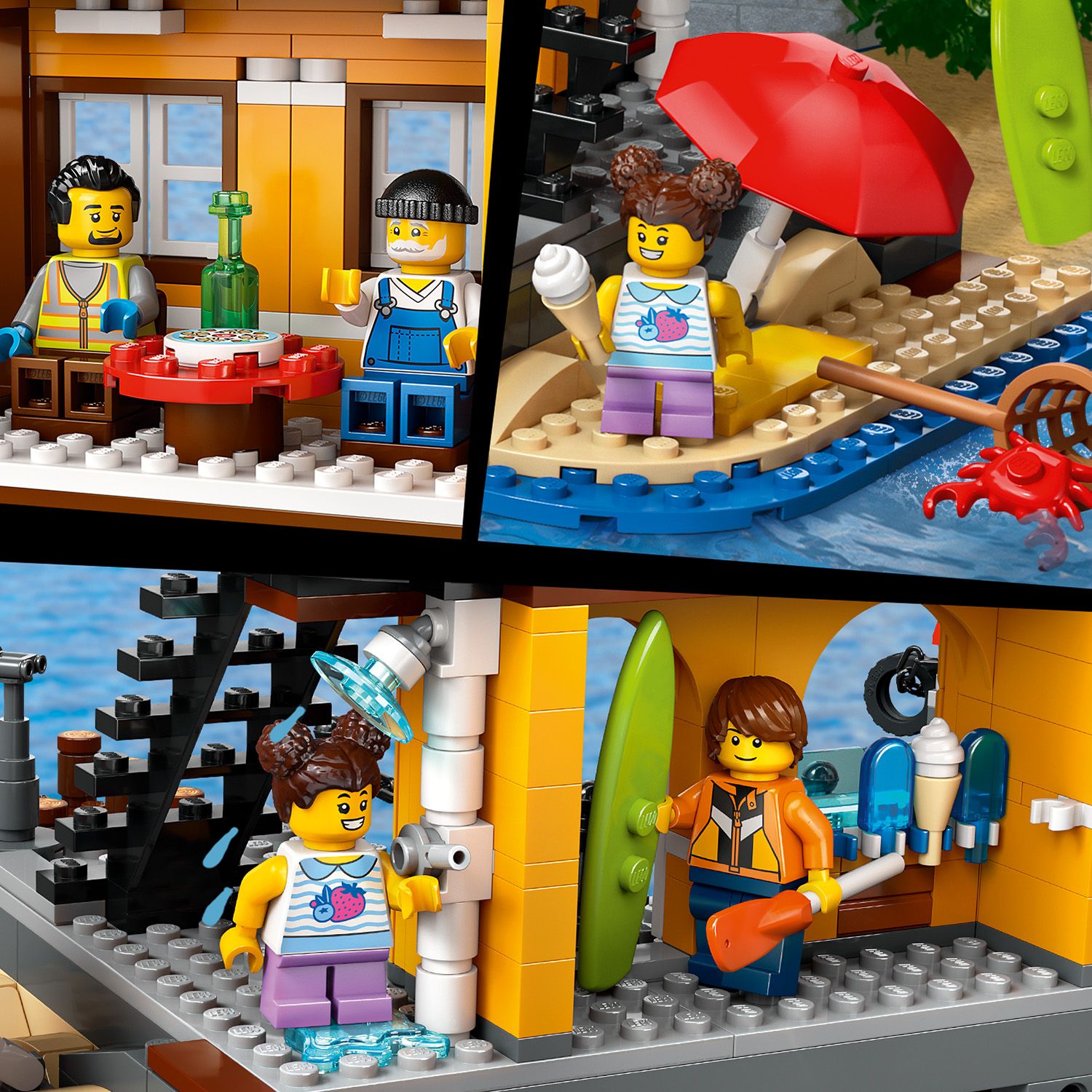 LEGO City 60422 Seaside Harbour with Cargo Ship (1226 Pieces) | Shopee ...