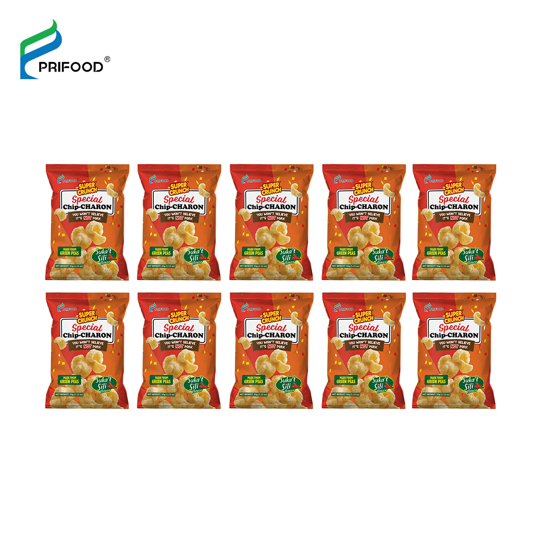 Super Crunch Chip-charon Suka't Chili 32g (bundle of 10) | Shopee ...