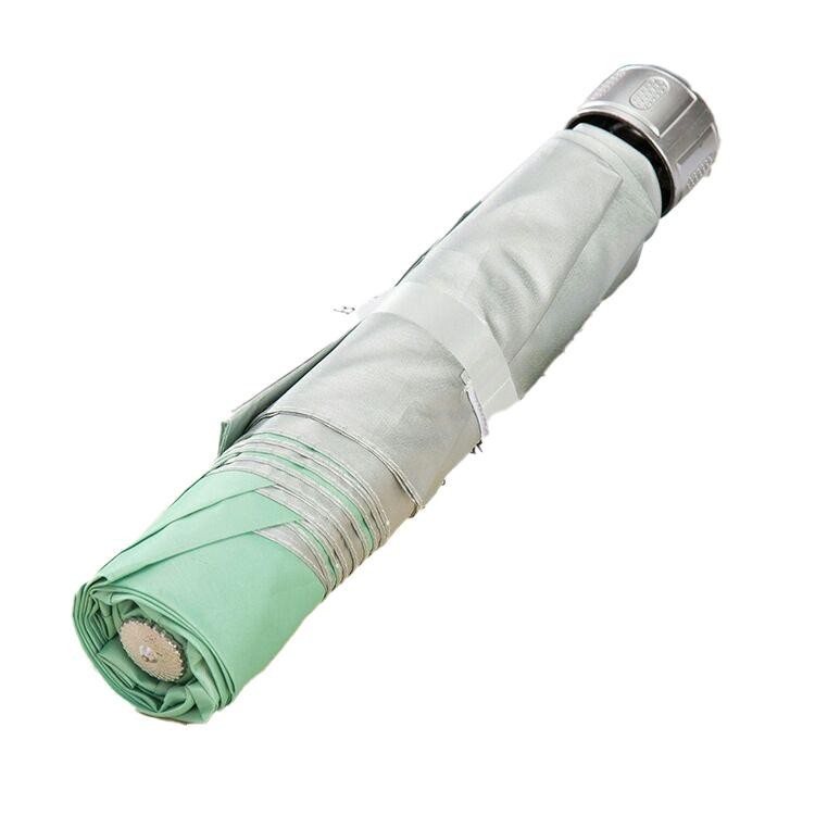 JNK #321 Umbrella 3Folds UV Protection 7Ribs Silver Backing Windbreaker ...