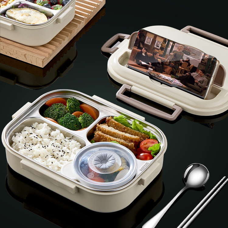 Lunch Box 304 Stainless Steel Insulated Lunch Box Microwave lunch box ...