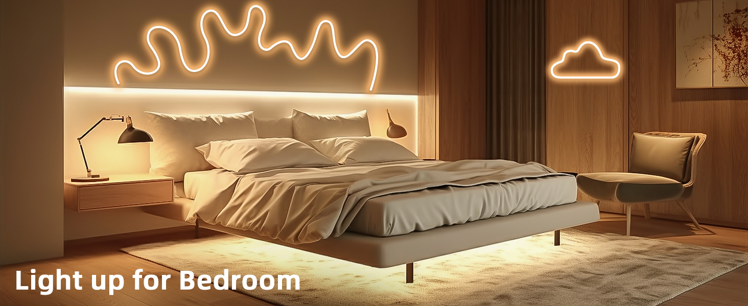 Gold Star Led Light Strip For Room Christmas Lights Waterproof Flexible ...