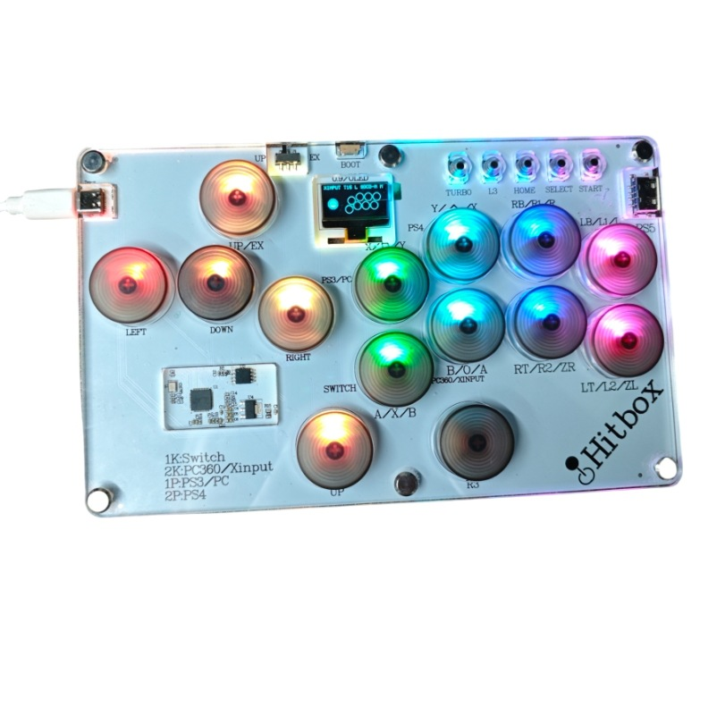 Hitbox 14 Keys Gamepad Arcade Stick FightPad Controller for PC PS3 PS4 ...