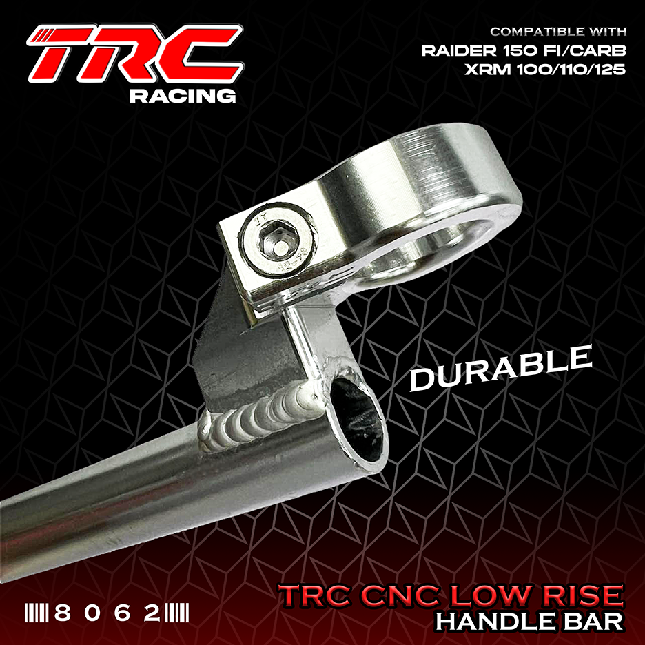 TRC CNC RAIDER R150 FI/CARB, XRM 100/110/125 HANDLE BAR LOWRISE 8062 ...