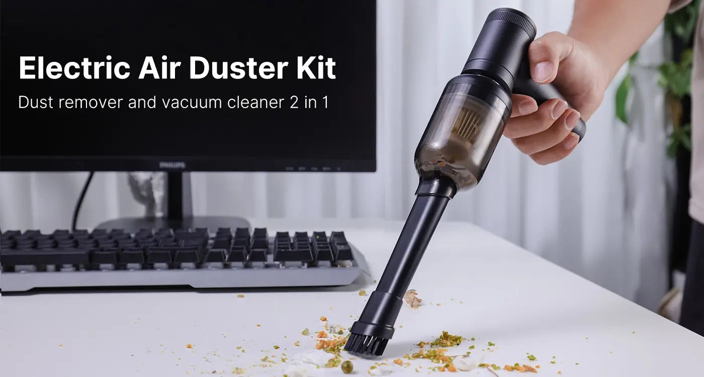 Ulanzi Electric Air Duster Cleaner Accessory Kit w/ Dust Brush ...