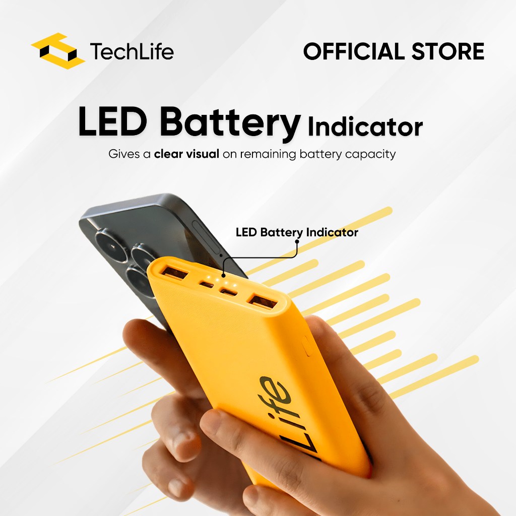 TechLife Power Bank 2 10,000mAh | Shopee Philippines