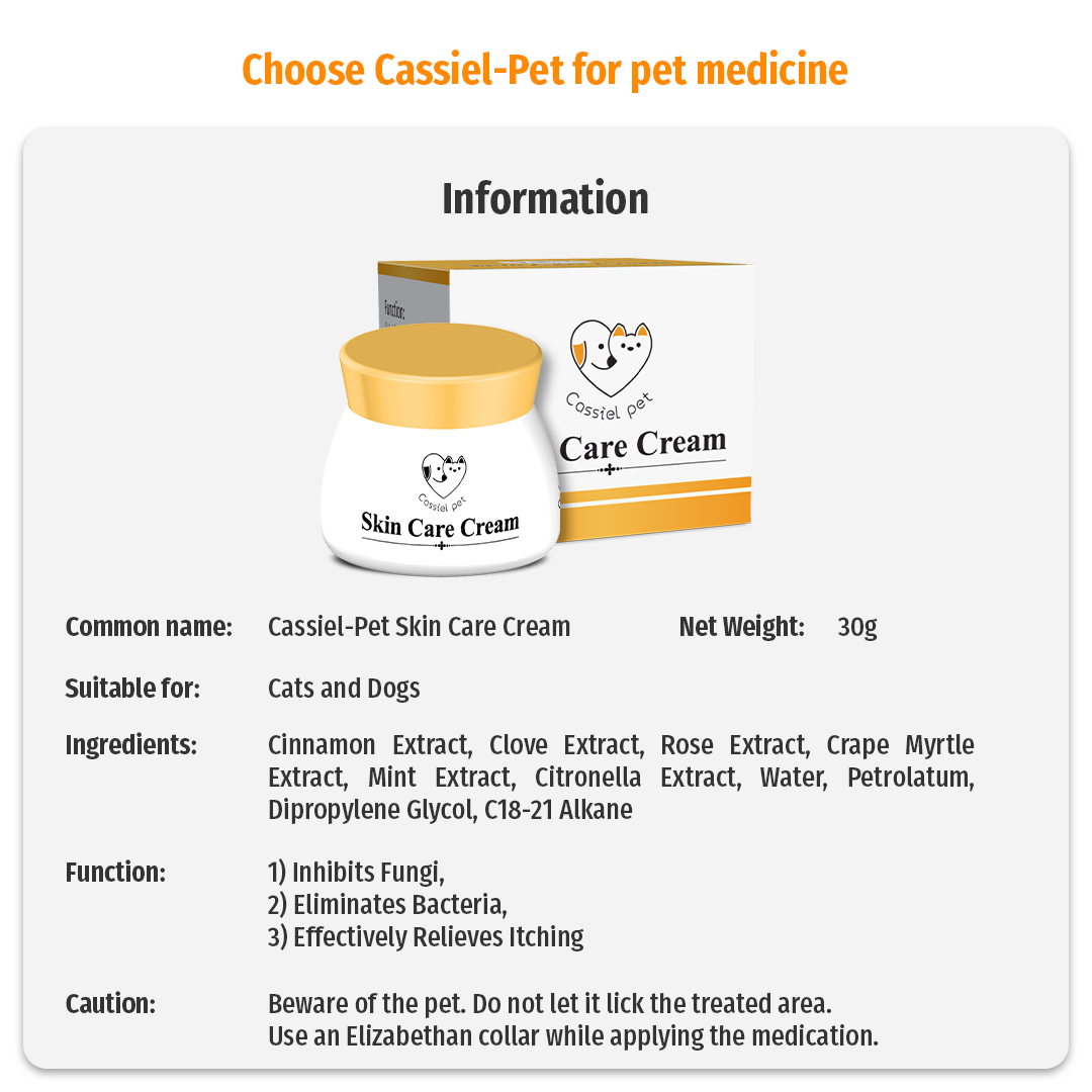 Cassiel Pet Cream Ointment For Ringworm Anti Mange Fungal & Itch Gamot ...
