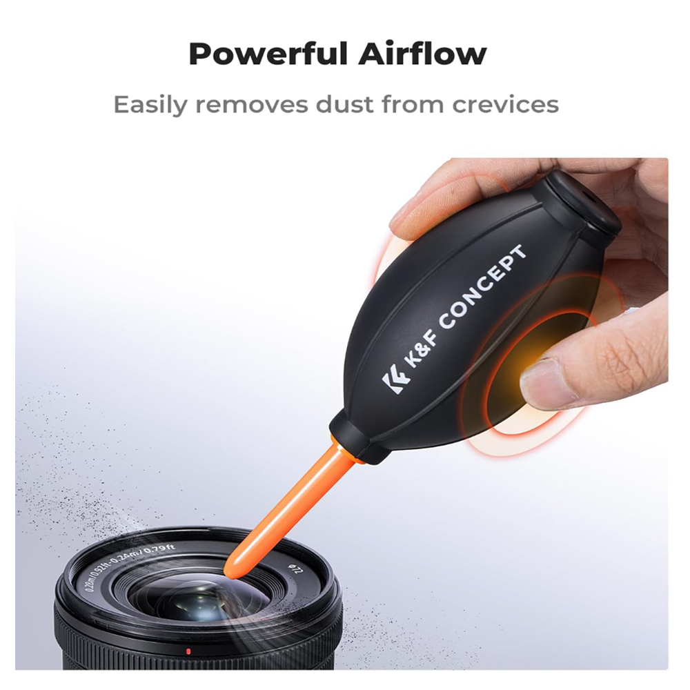 K&F Concept Air Dust Blower Lens and DSLR Mirrorless Camera Cleaner ...