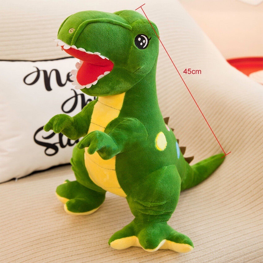 Timi Dinosaur Doll Animal Cute Cartoon Stuffed Plush Toy Pillow For ...
