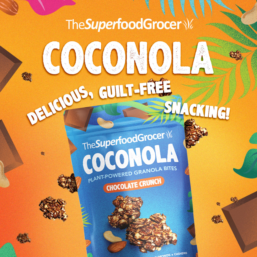 The Superfood Grocer Coconola Vegan Granola Clusters Chocolate Crunch ...