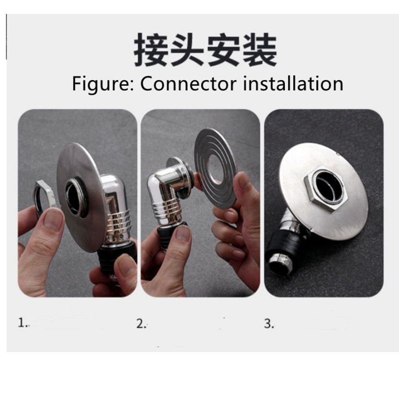 The floor drain for washing machine is fully sealed, anti-water ...