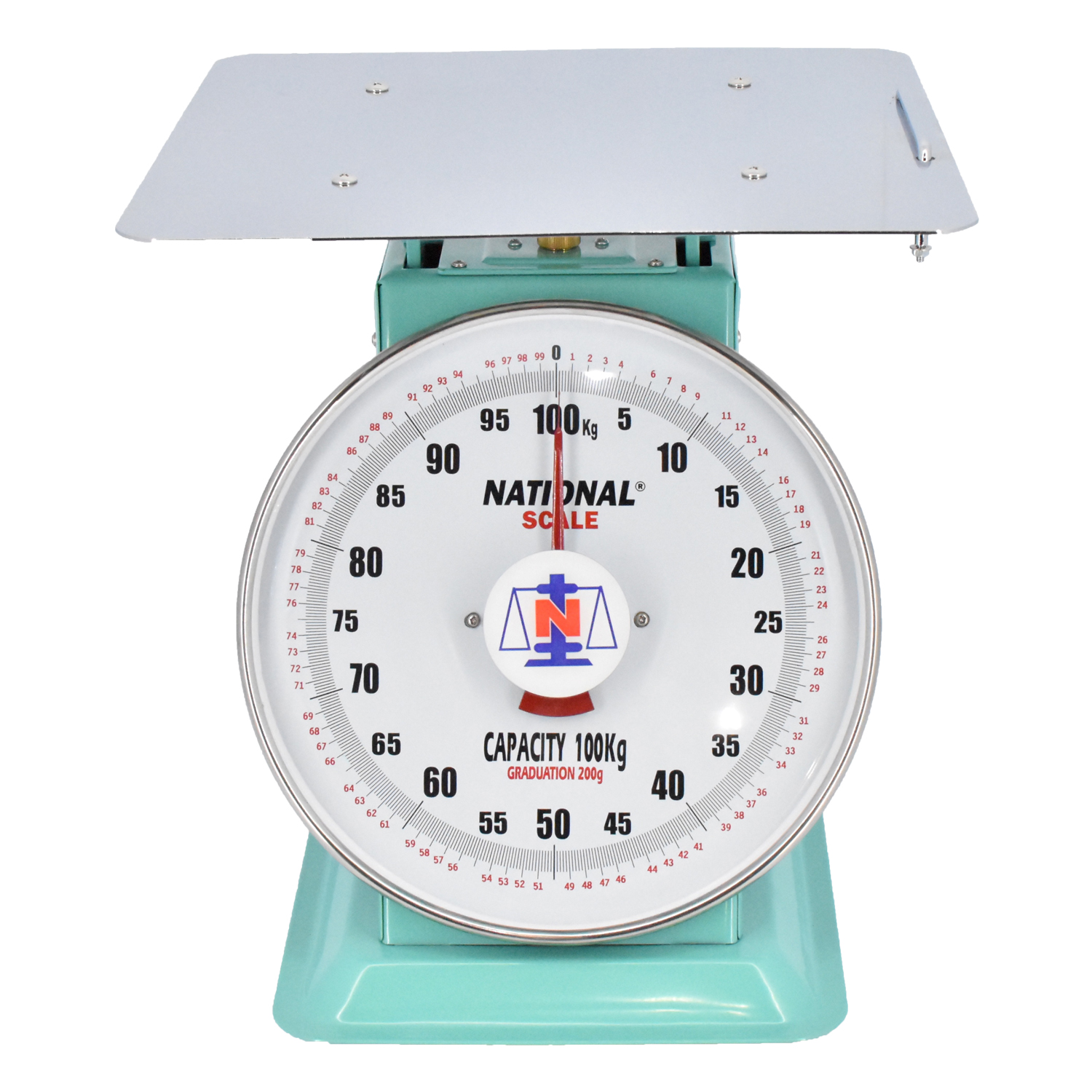 National Scale Brand 100kg Flat Plate Table Scale | Shopee Philippines