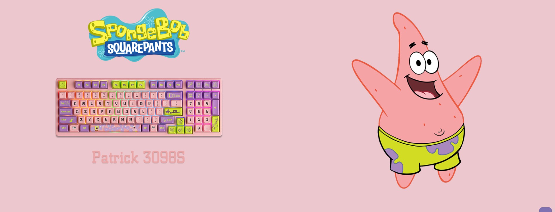 Akko Patrick 3098S RGB Wired Mechanical Keyboard (Akko CS Sponge ...