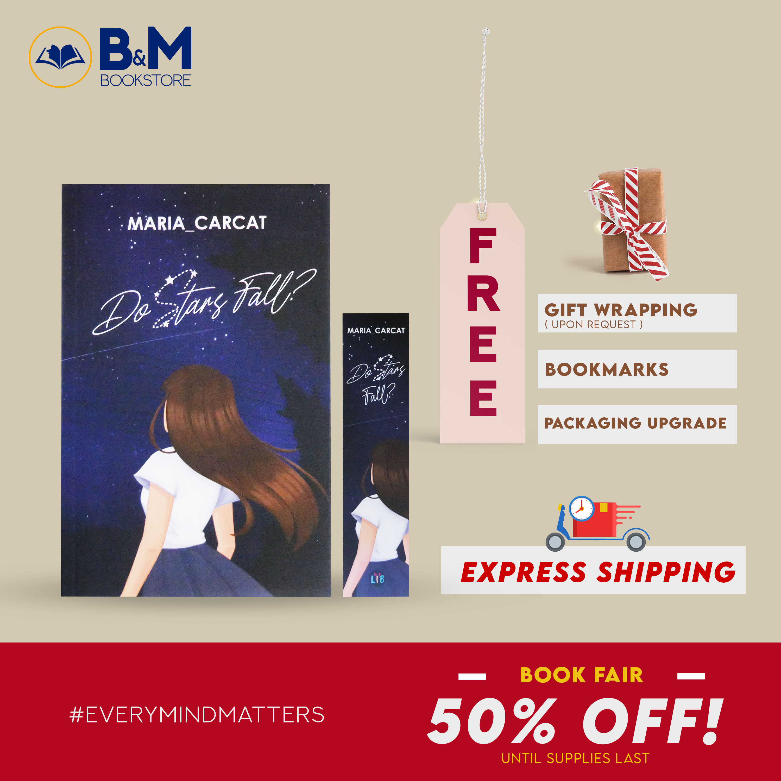 Do Stars Fall? by Maria Carcat Fiction Book Paperback/Soft Cover | Shopee Philippines