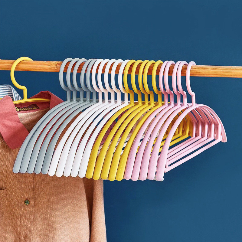 10 pcs with 2 hooks Drying Hanger Clothes Hanger shelf Shirt T-shirt ...