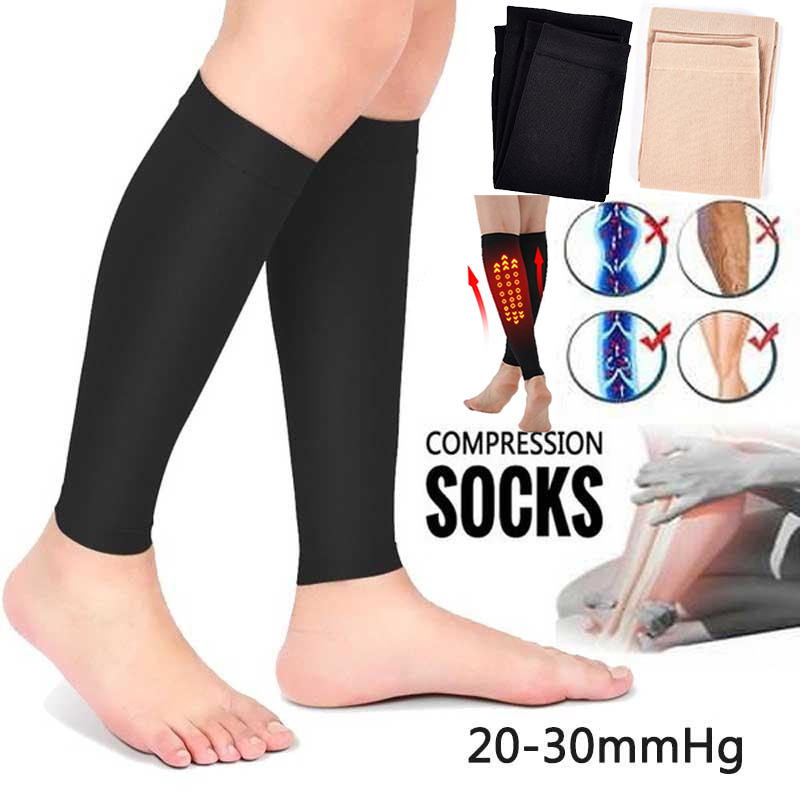 Compression Socks Prevent Calf Varicose Veins Soreness Men's Slimming ...