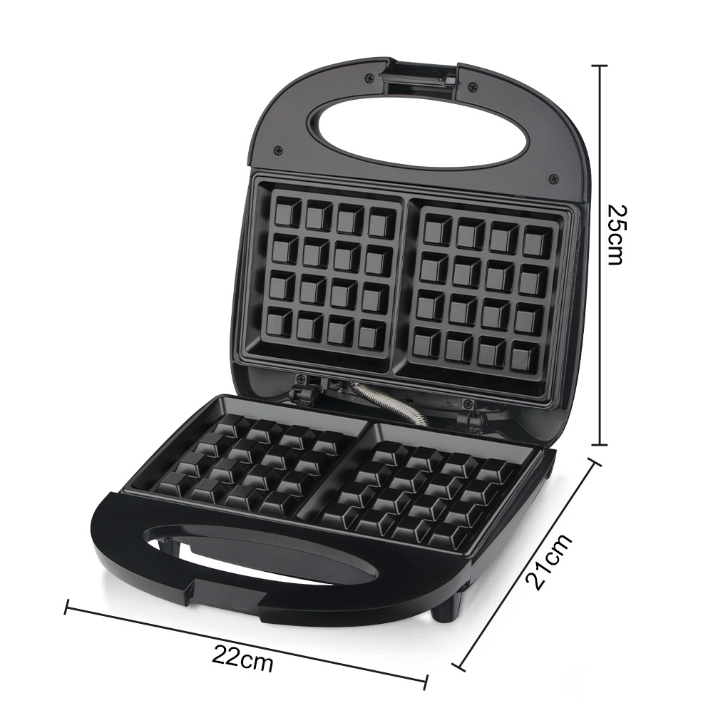 RAF Waffle Maker Easy Clean Non-Stick Electric Breakfast Machine ...