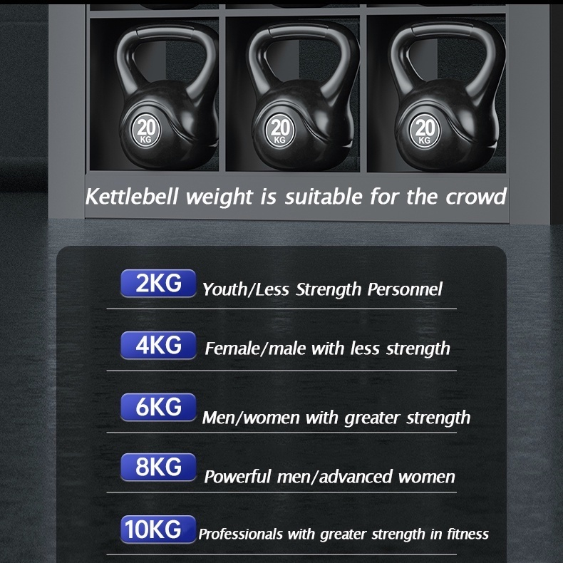 【COD】Kettlebell 2KG/4KG/6KG/8KG/10KG/12KG Dumbbell Set For Men Body ...