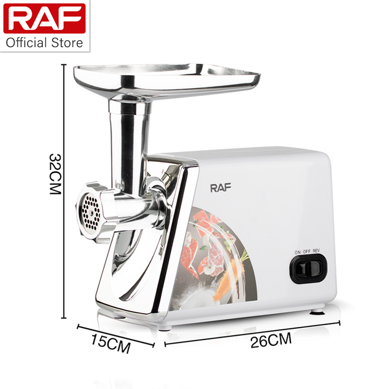 RAF 2500W Meat Grinder Electric Meat Mincer Heavy Duty Food Mixer ...