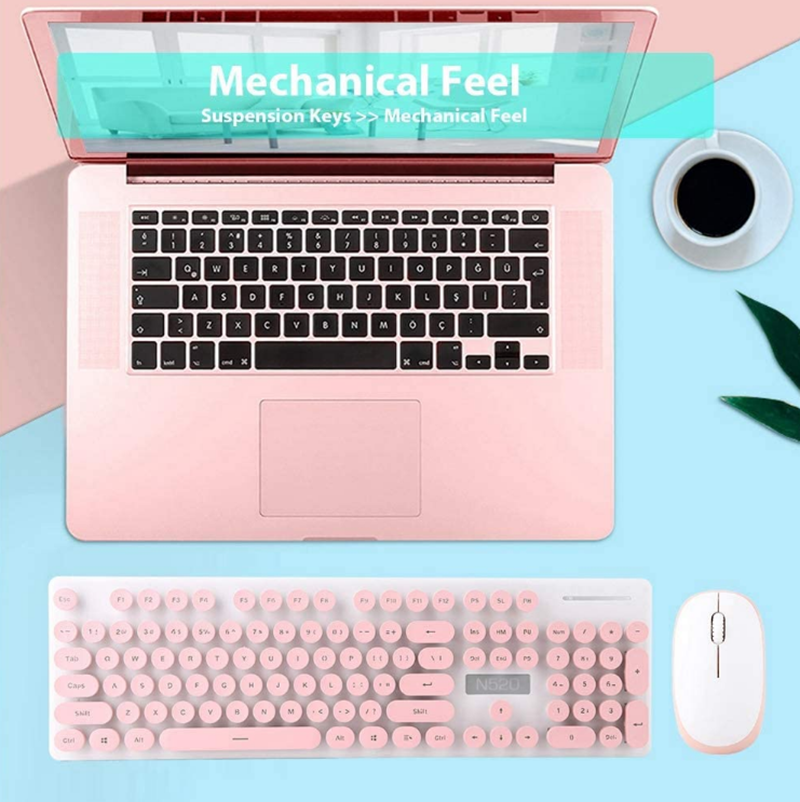 Ovleng Xinmeng N520 Wireless Keyboard And Wireless Mouse Combo Set ...