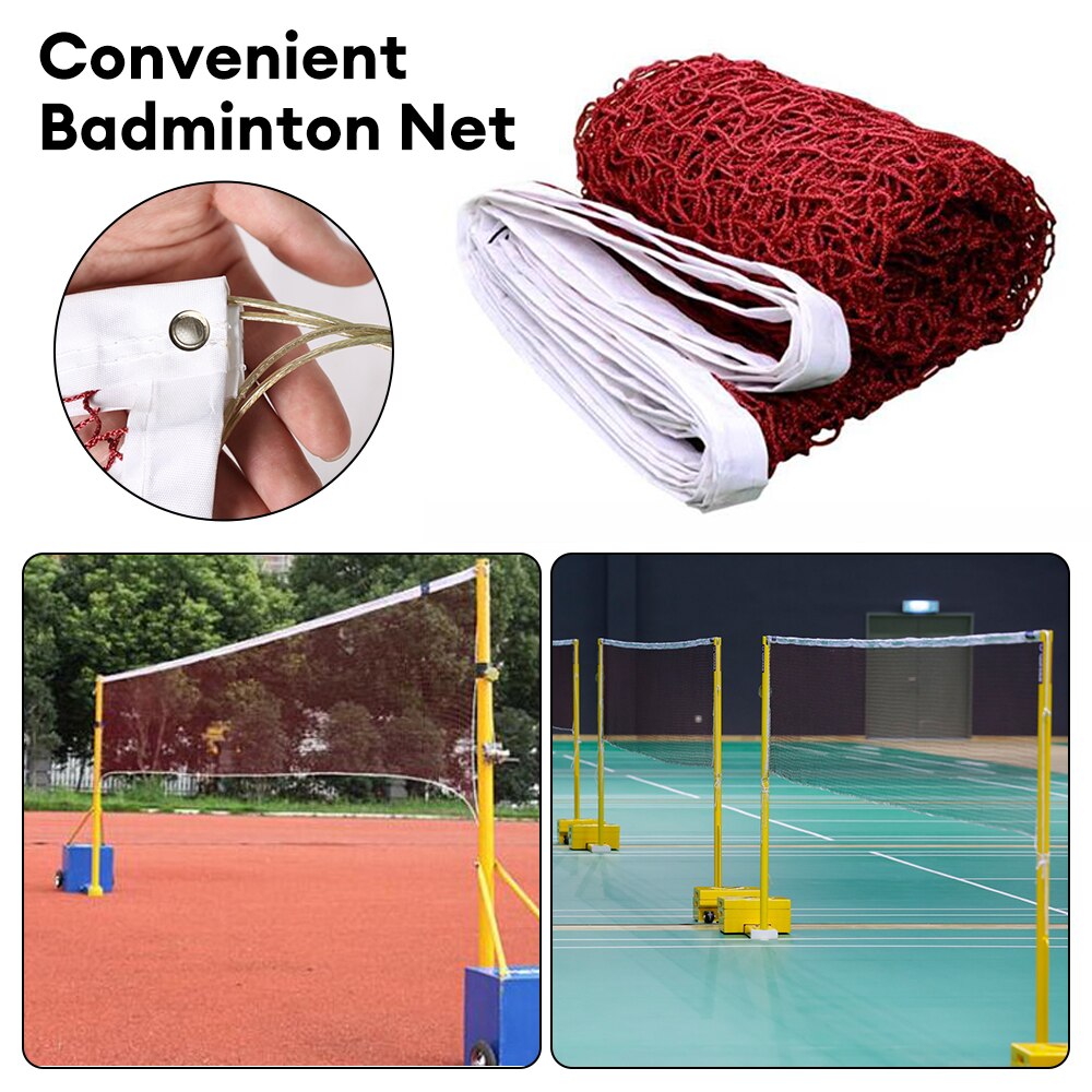 Mesh Volleyball Standard Competition Net 6.1 M X 0.76 M Badminton Net ...