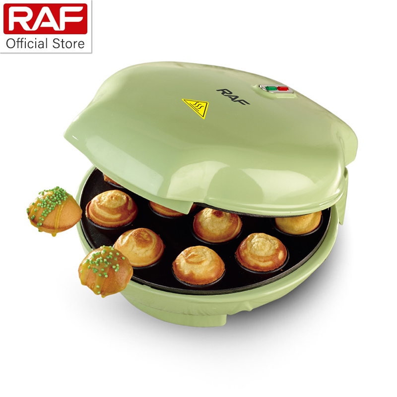 RAF 12 Hole Electric Takoyaki Maker Machine Household Takoyaki Pan Non Stick Octopus Balls Grill ...