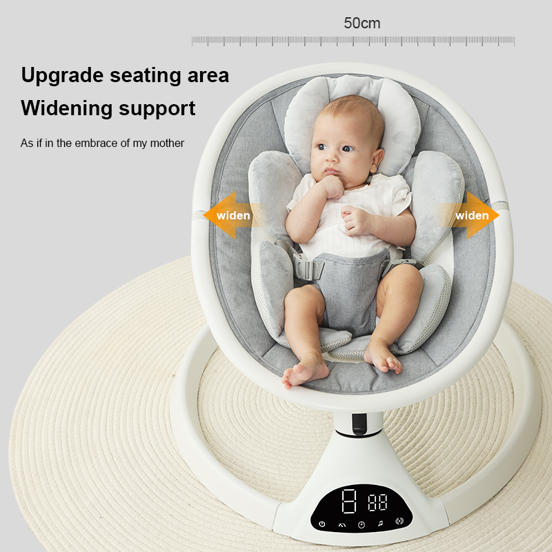 KIDONE Baby Swing Rocker Cradle Electric Rocking Chair For Baby Infant ...