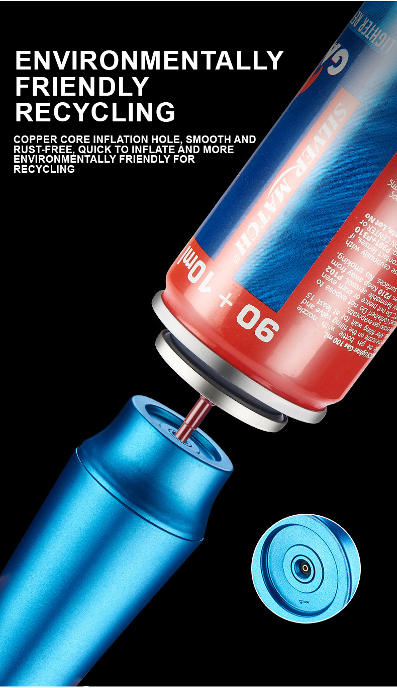 Hoba Filled jet torch lighter gas flame brazing gun toolfor kitchens ...