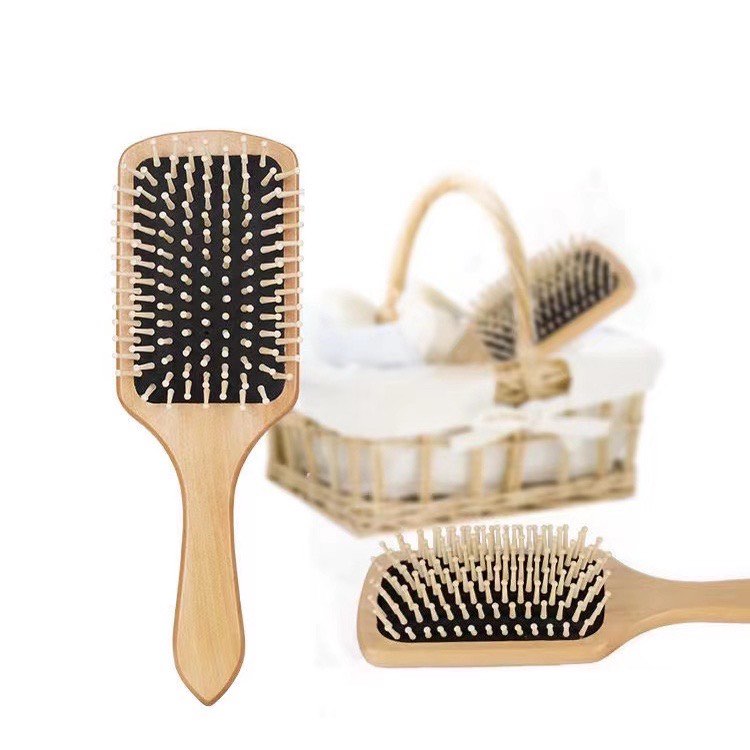 Wooden Comb Square Wooden Comb Finishing Hair Head Care Beauty Hair ...