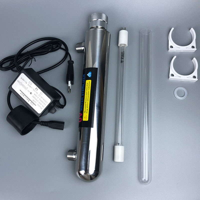 UV Water Sterilizer Ultraviolet Tube Lamp Direct Drink Water ...