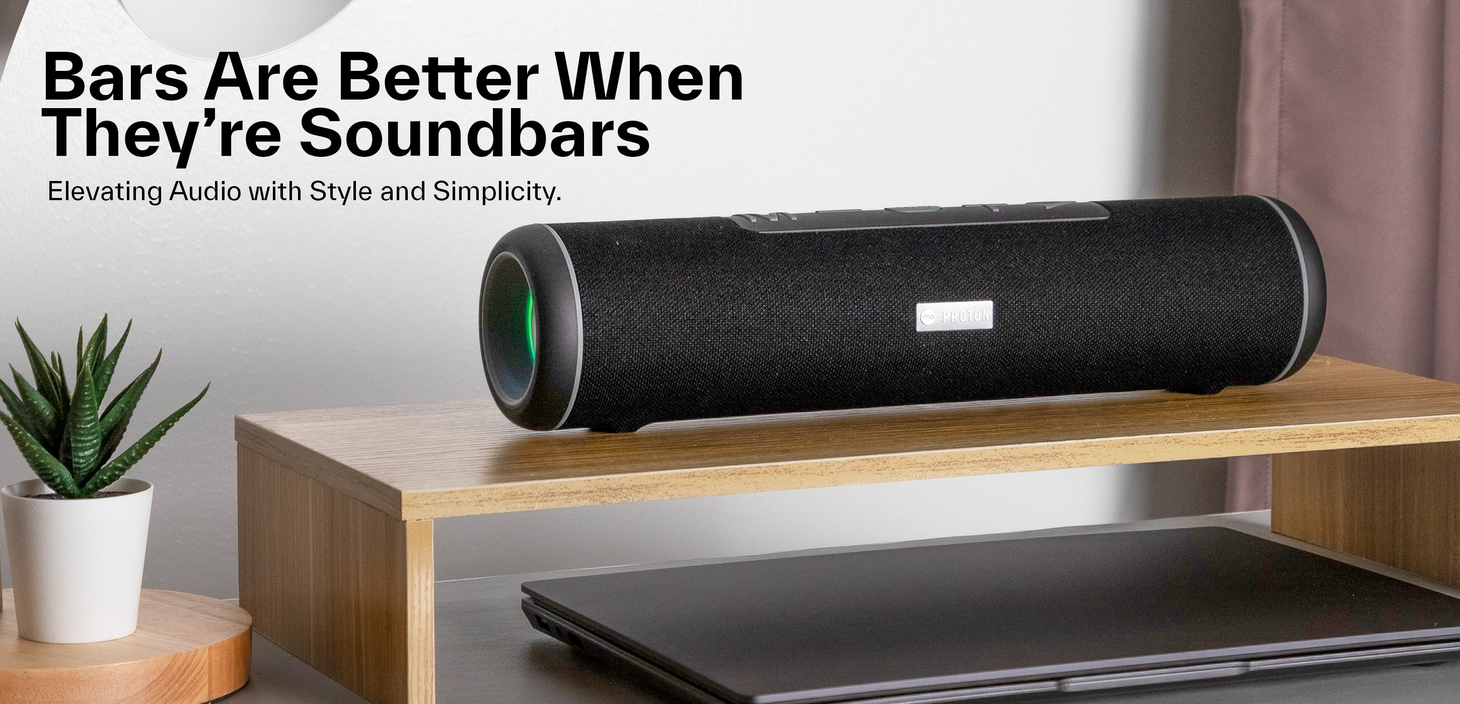 Proton Kaleidoscope Bluetooth Soundbar Speaker PT-627 - Black | Shopee ...