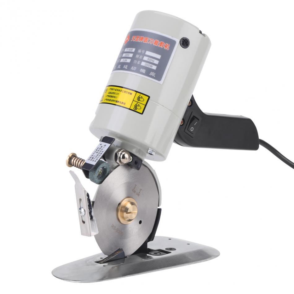 220V 90mm Blade Electric Cloth Cutter Fabric Cutting Machine | Shopee ...