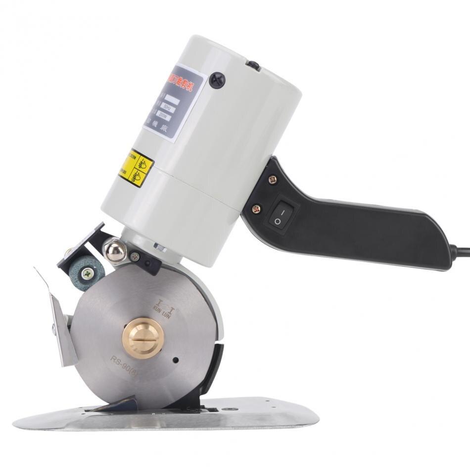 220V 90mm Blade Electric Cloth Cutter Fabric Cutting Machine | Shopee ...
