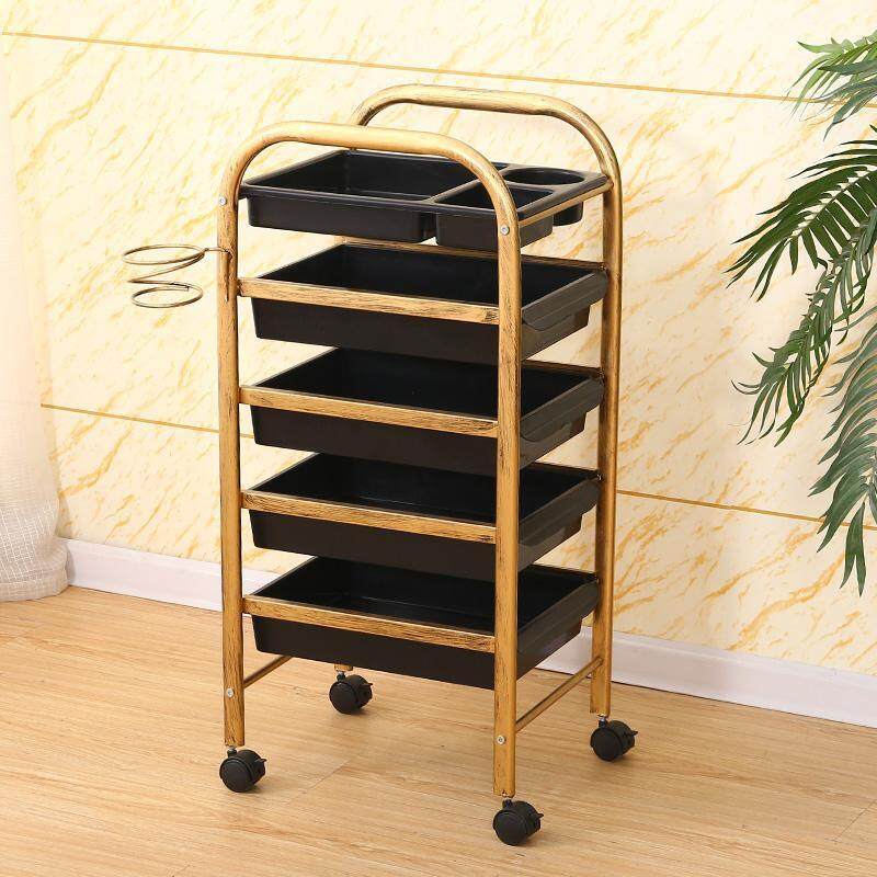 5 Layer Heavy Duty Trolley Cart Storage Holder Barber Shop Hair Tools ...