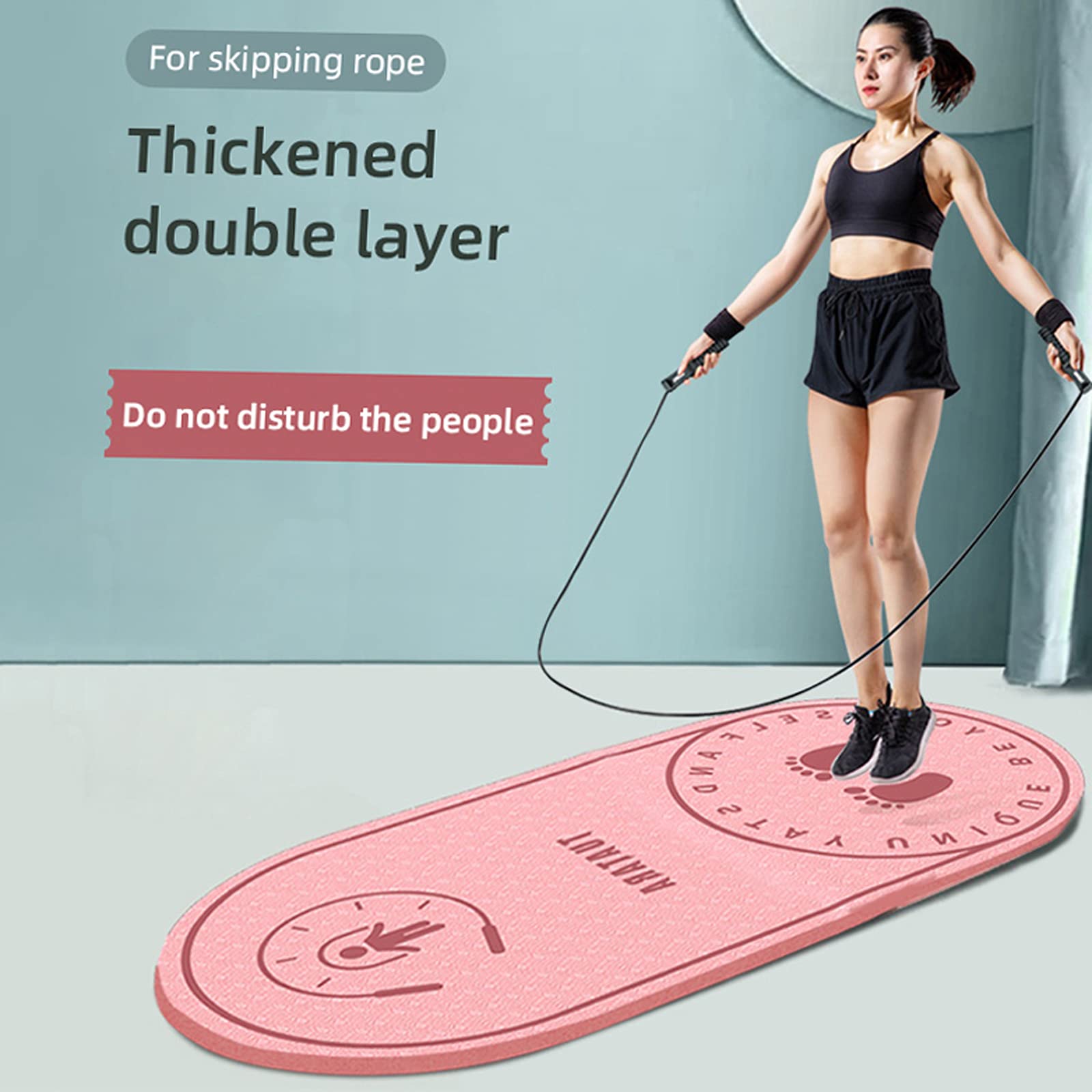 Kemilng Skipping Yoga Mat Training Fitness Mat TPE Mat 1350 *640mm ...